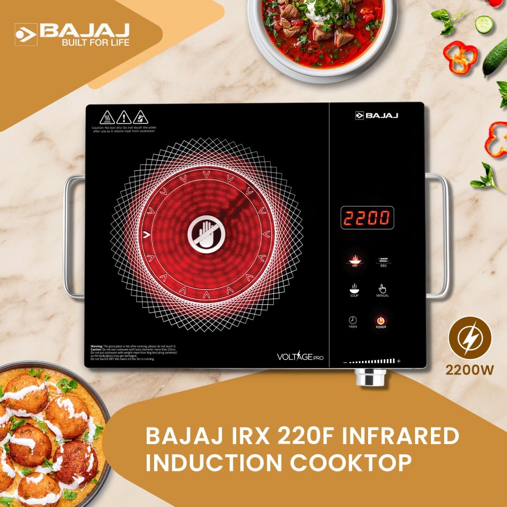 Bajaj IRX 220F Infrared Cooktop