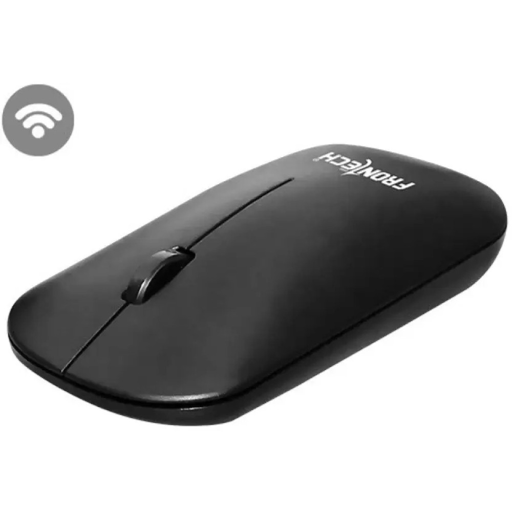 Frontech MS-0015 Wireless Optical Mouse (2.4GHz Wireless, Black)